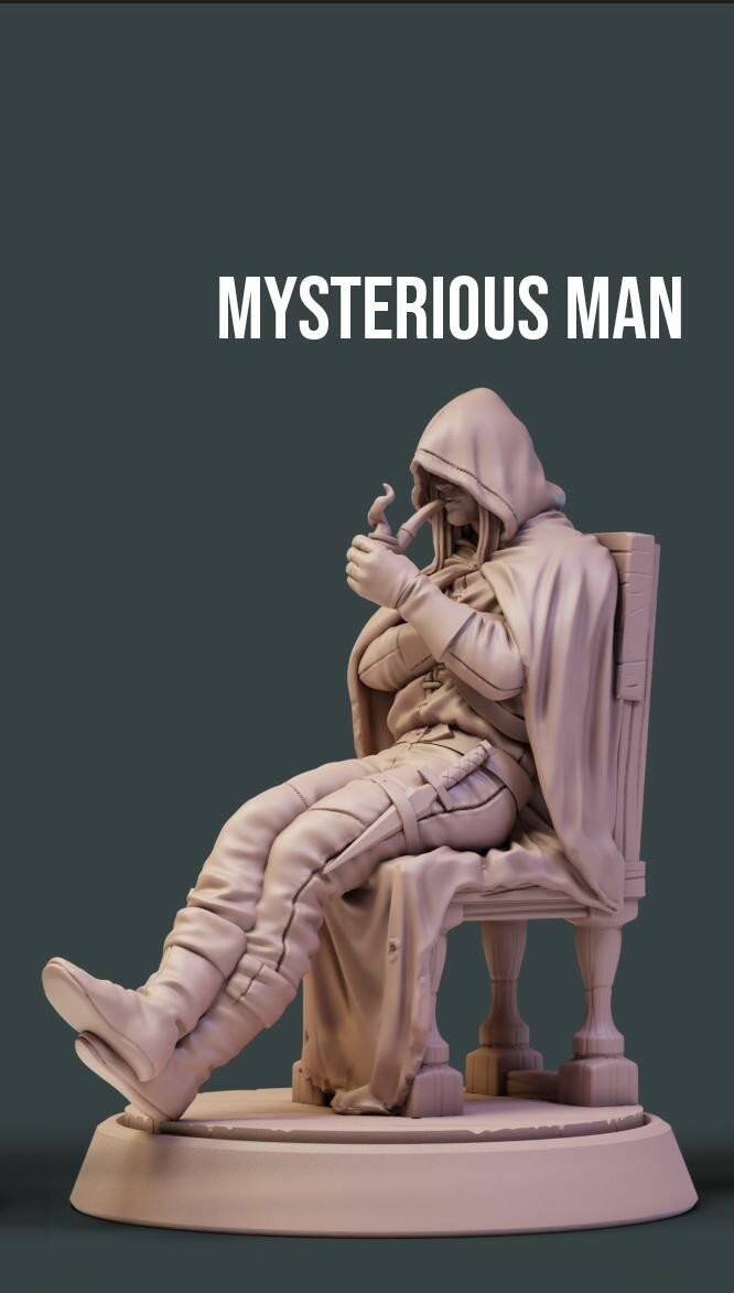 Mysterious Man / Миниатюра Dnd