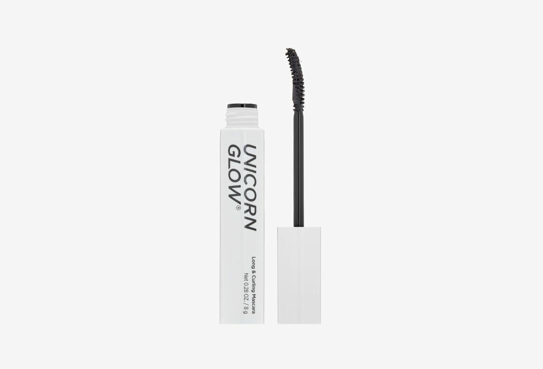 Водостойкая тушь для удлинения ресниц UNICORN GLOW. Waterproof Long X Curling Mascara 8 мл Black