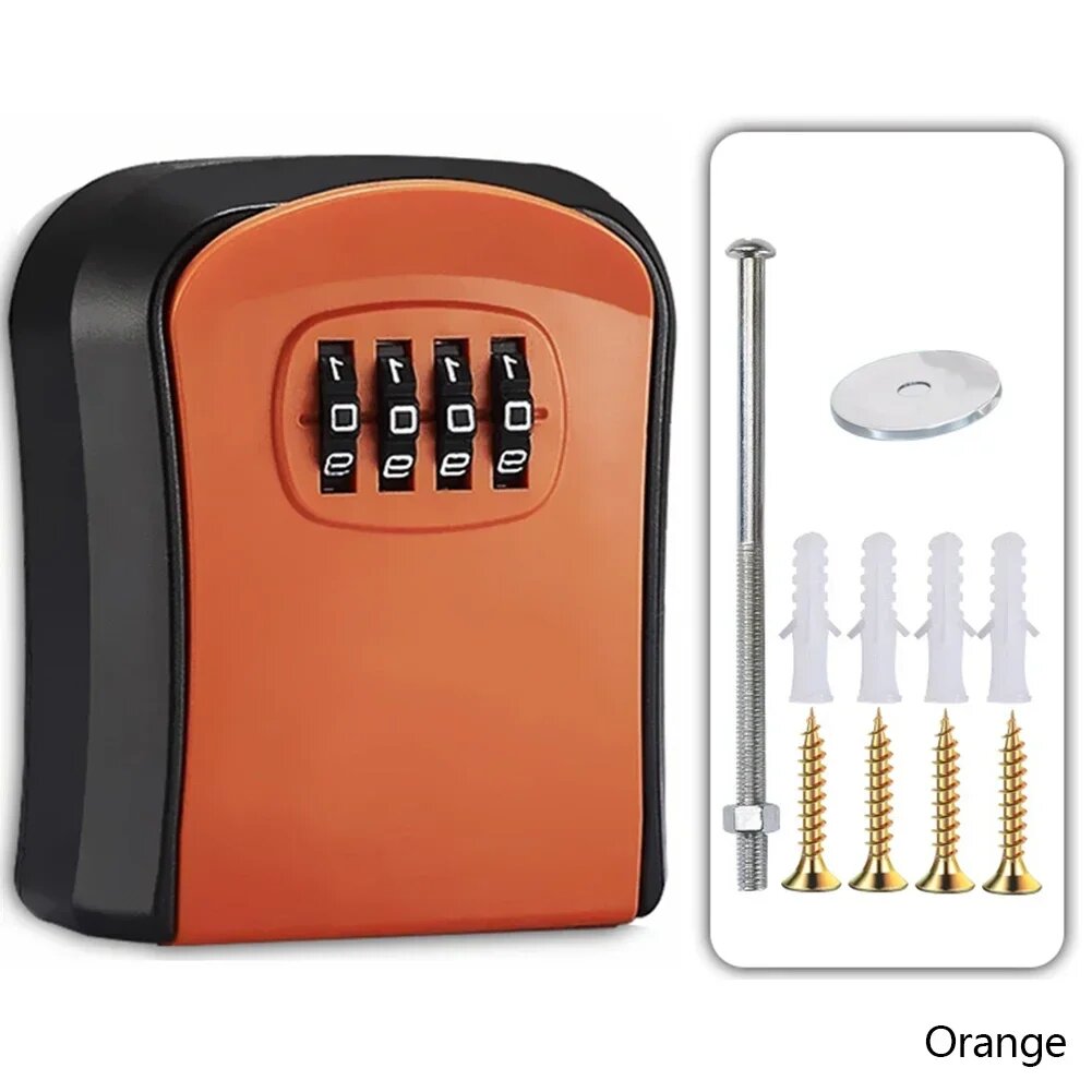 Настенный кодовый сейф для ключей Orange
