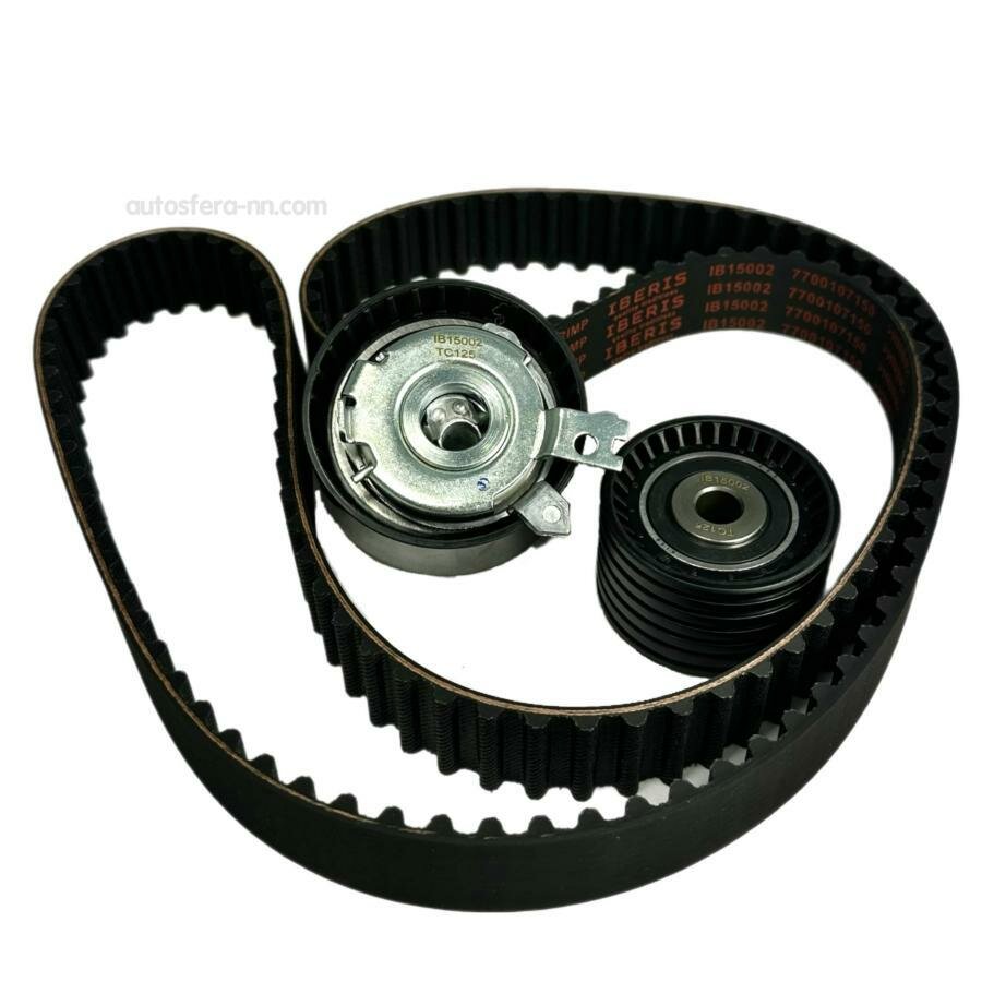IBERIS IB15002 комплект ремня ГРМ 16V RENAULT LOGAN I (LS_) -15, DUSTER (HS_) -15/LADA LARGUS 12-