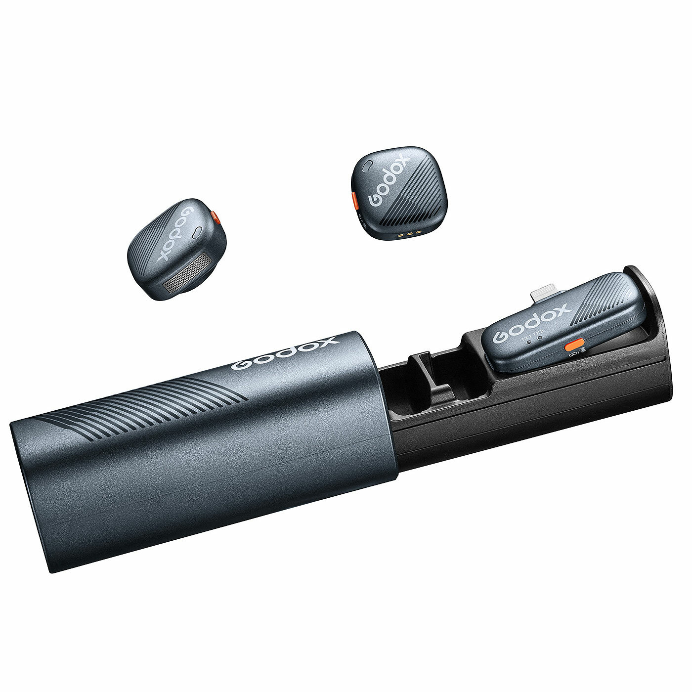 Петличная радиосистема Godox Cube SC Kit 2 для смартфона USB-C