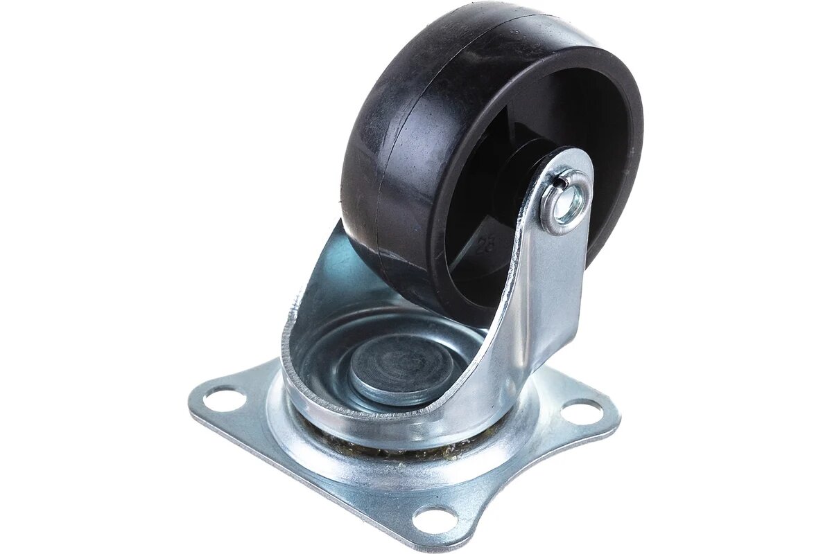 Tech-Krep колесная опора поворотная D40 мм, площадка из полиамида, без торм. накл. 151200