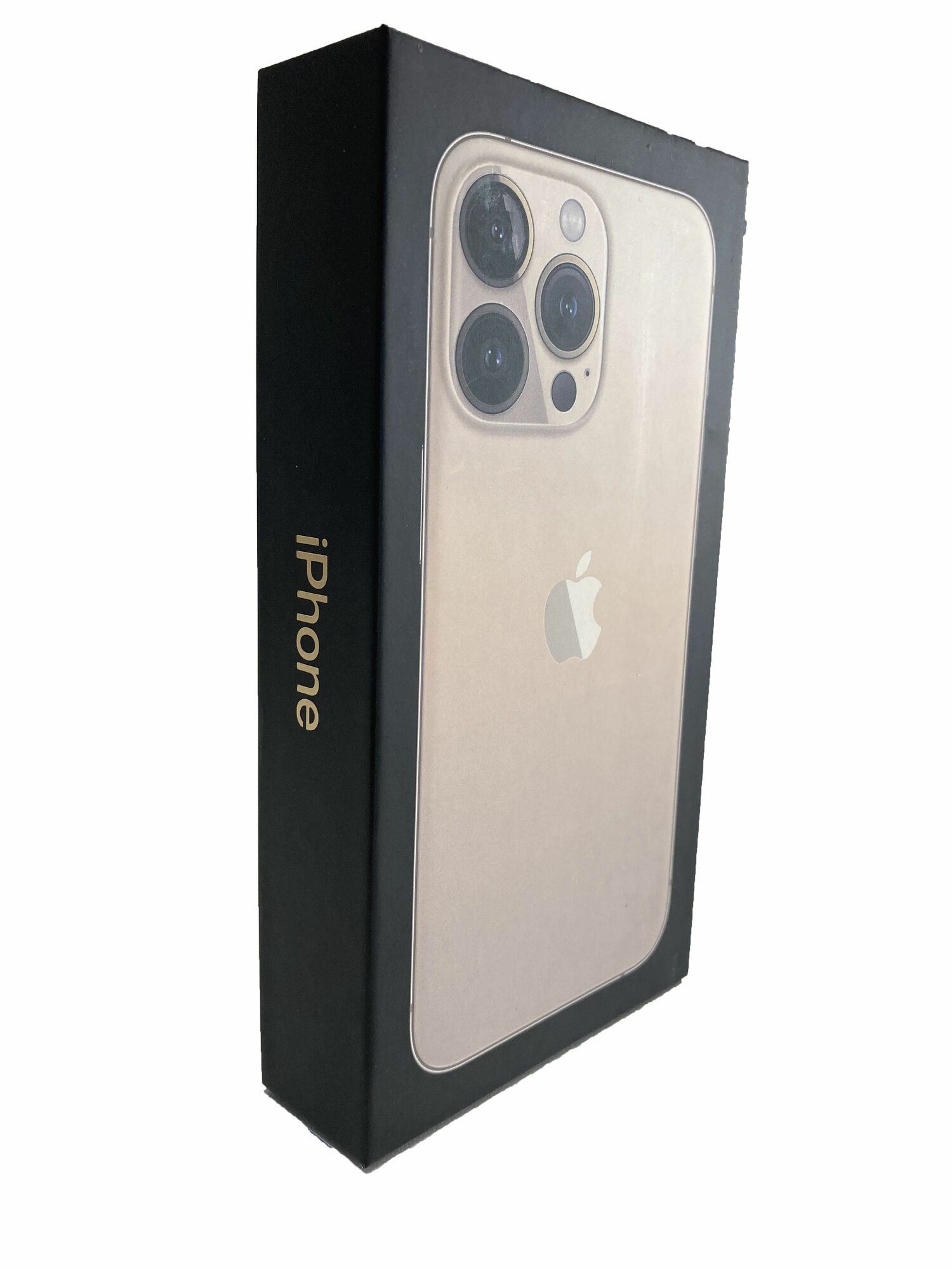 Коробка iPhone 13 Pro Gold (Золотой), Муляж, Сувенирная продукция