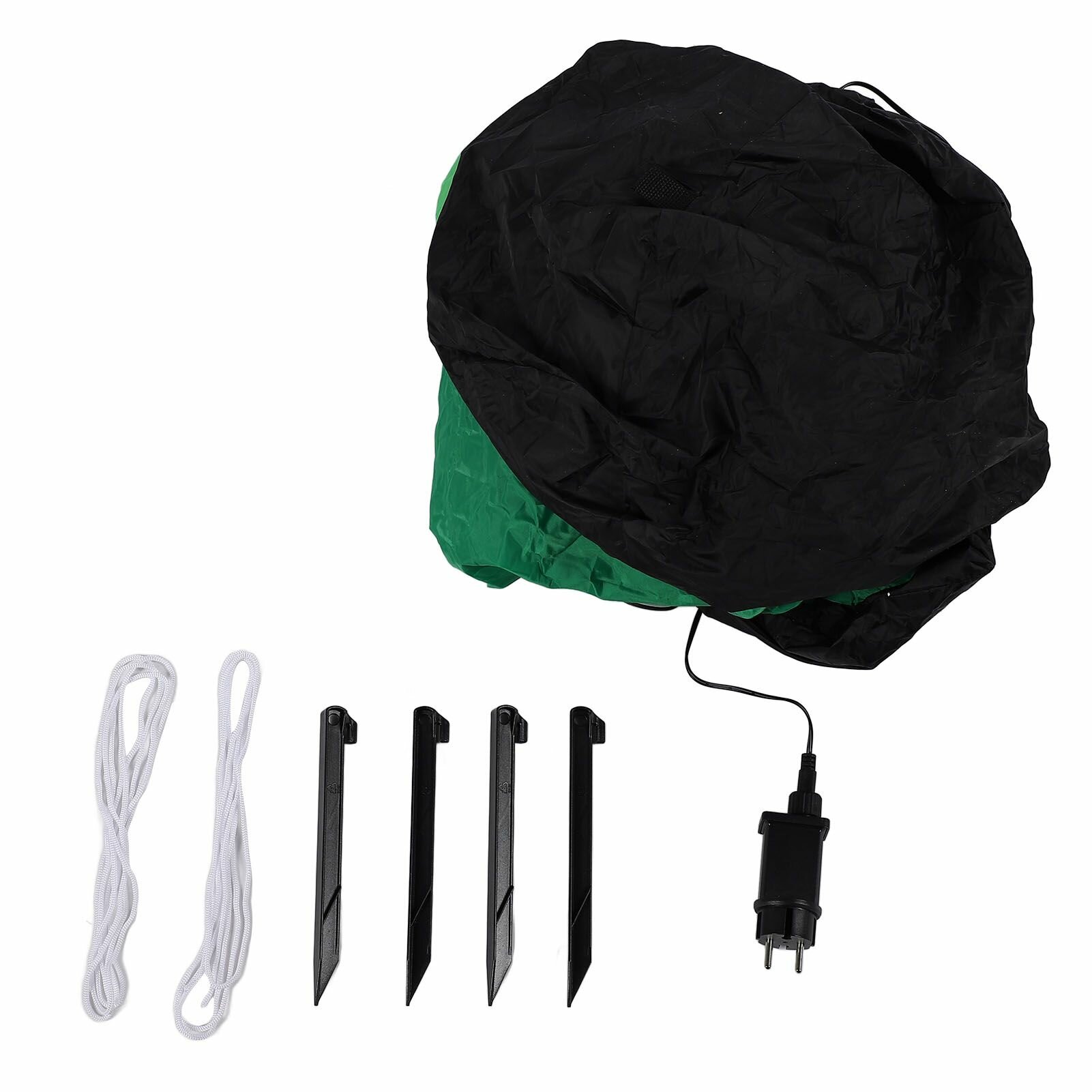 2,4 метра Надувной Лепрекон с Трилистником и Пивом Светящийся для Двора EU Plug 220V