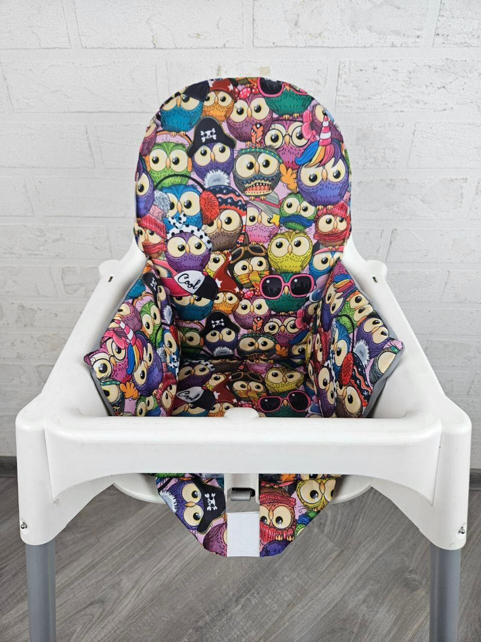 Чехол на стульчик для кормления ANTILOP Очумелые совы