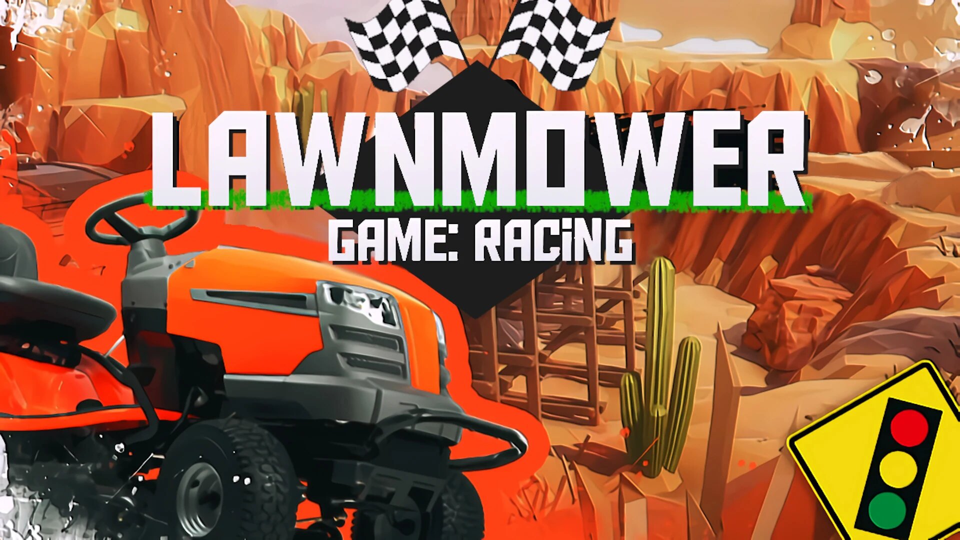 Игра Lawnmower Game: Racing для Nintendo Switch - Цифровая версия, США