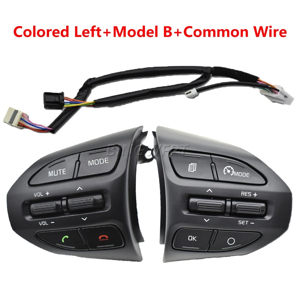 Кнопки управления рулем KIA Rio/K2/X-Line, Model B-Color left