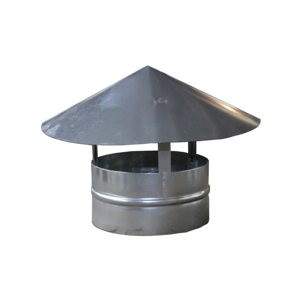 Вентека Зонт крышный круглого сечения - Ф250/Ф425 Лист. нерж. (AISI 430) 0.50 20-7990000007570