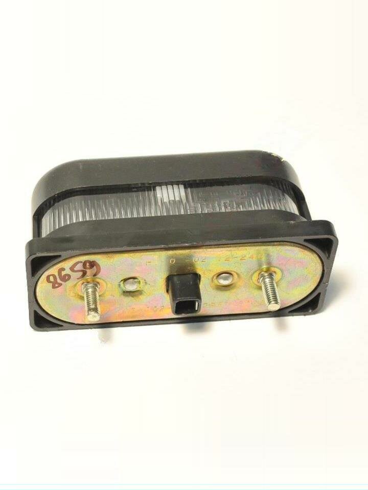 Фонарь подсветки номерного знака Газель бортовая, УАЗ, пластиковый корпус, освар, ФП131А