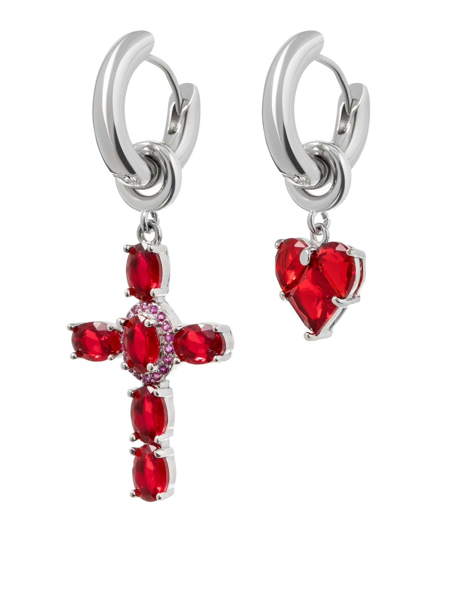 Серьги с подвесками, конго, стекло