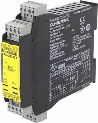 Модуль реле SCHMERSAL SRB301ST-24V-(V.2) Модуль реле безопасности Серия SRB 301ST Монтаж DIN -25-60 град. C 1шт