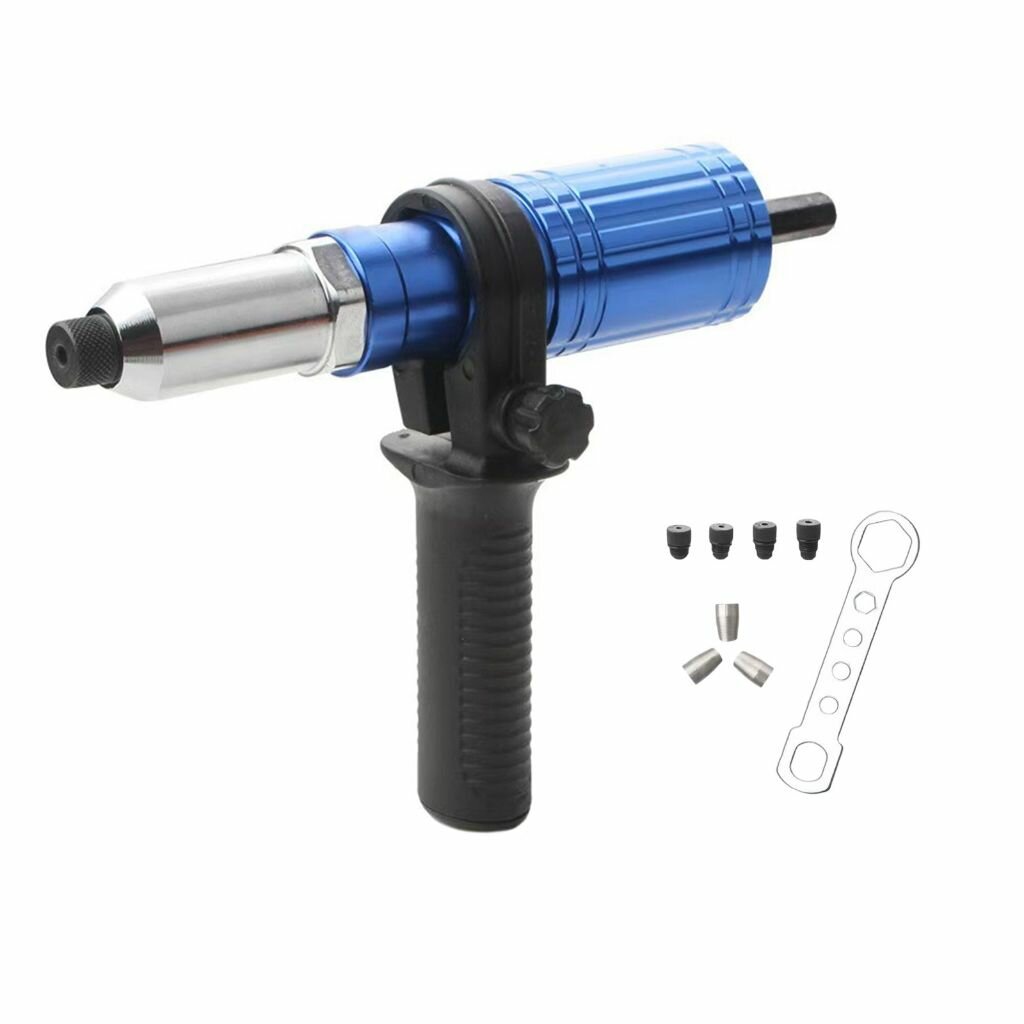 Электрический клепальный пистолет для вытягивания сердечника, набор клепальных конверсионных головок