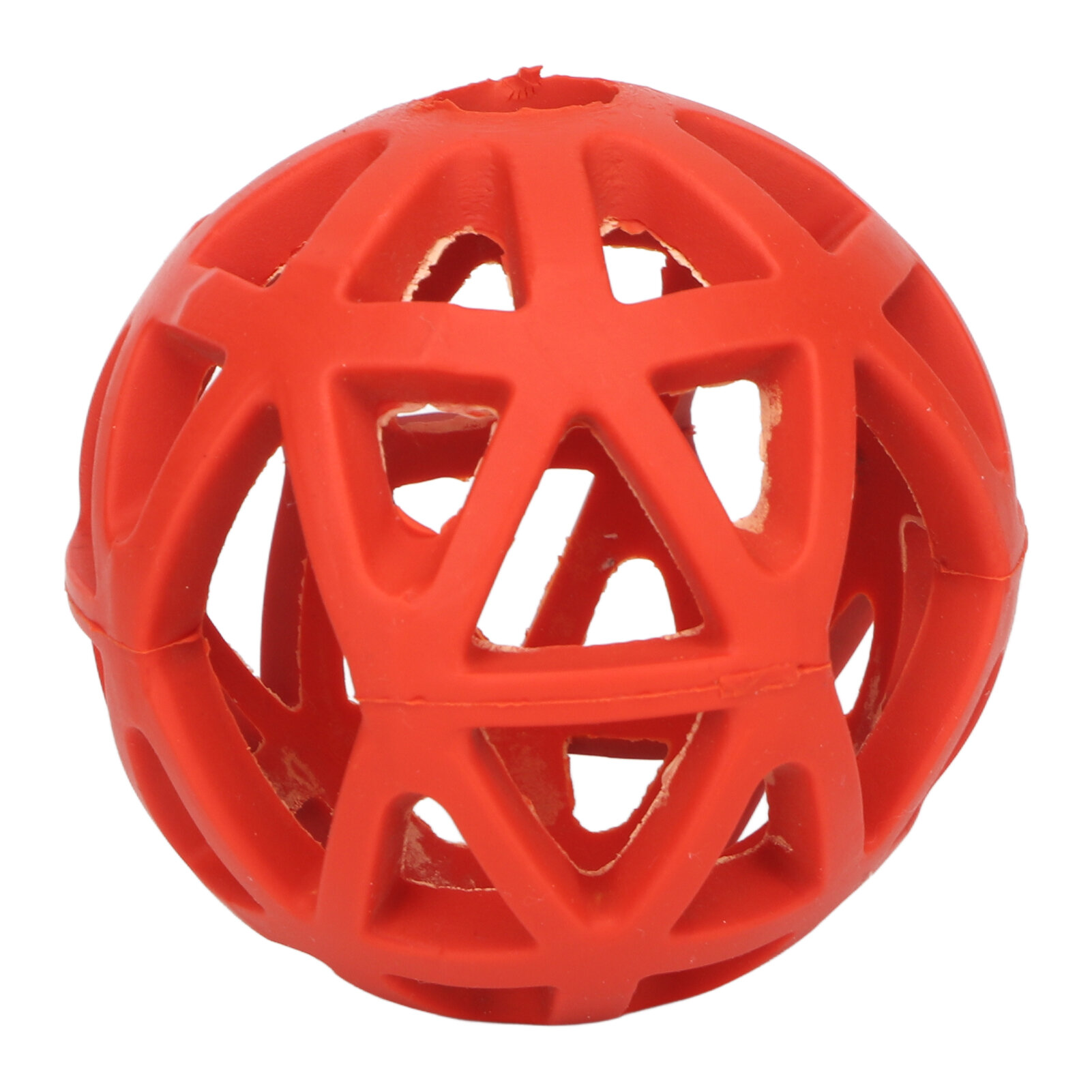 Полый мячик для собак, устойчивый к укусам, интерактивная резиновая игрушка для жевания, предназначенная для использования в помещении и на открытом воздухе.