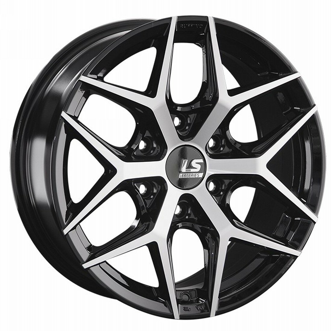 Колесный диск LS FlowForming RC64 9x20 6x139,7 ET25 78,1 BKF литой для автомобиля