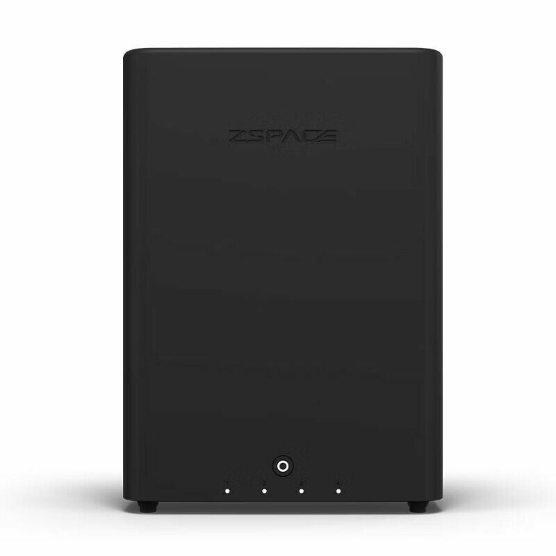 Jiguanjian Private Cloud Q4 Four-Bay NAS Network Storage Server AI Home Photo Album Personal Cloud Hard Drive File Synchronization Phone Tablet Expansion Compatible with IPhone 16
