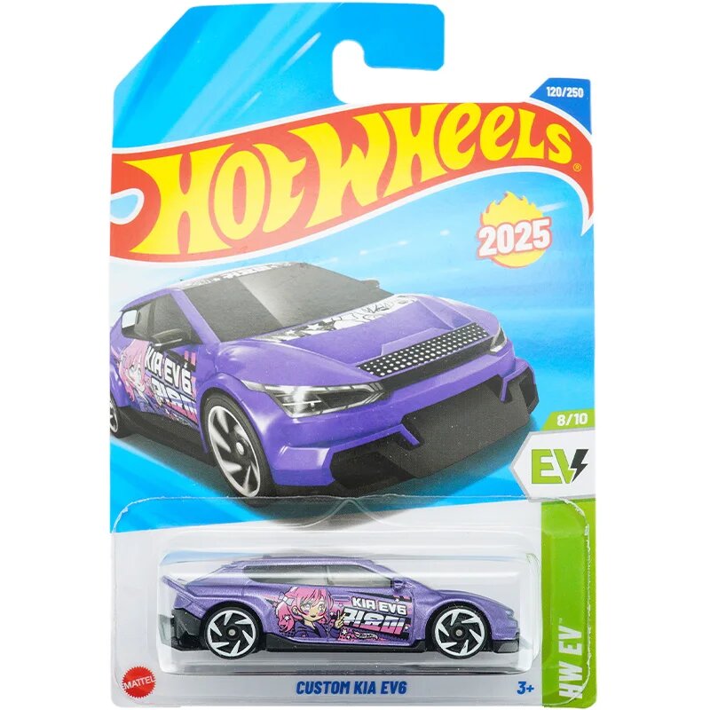 Модель автомобиля Hot Wheels Traffic Honda City Dodge Jeep Custom KIA Audi Ford Mustang Chevy Pickup Фиолетовый, 120