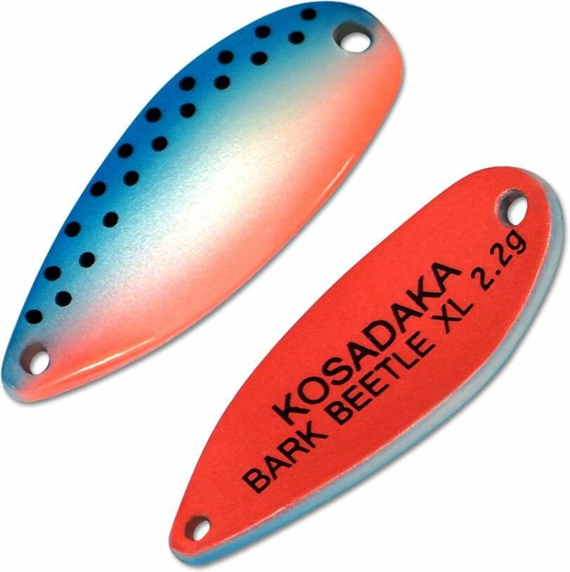 Блесна Kosadaka Trout Police Bark Beetle XL, 2.2гр, 27мм, на форель, на кумжу, на хариуса, на язя, на голавля