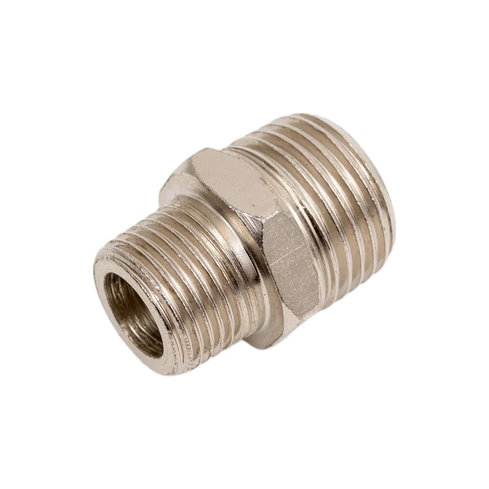 Переходник G3/8M х G1/2M, сталь ECO AS-MT38/MT12
