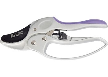 Секатор, 200 мм, пружина возвратная, храп. мех, тефлон. покр, метал. обрез. ручки PALISAD