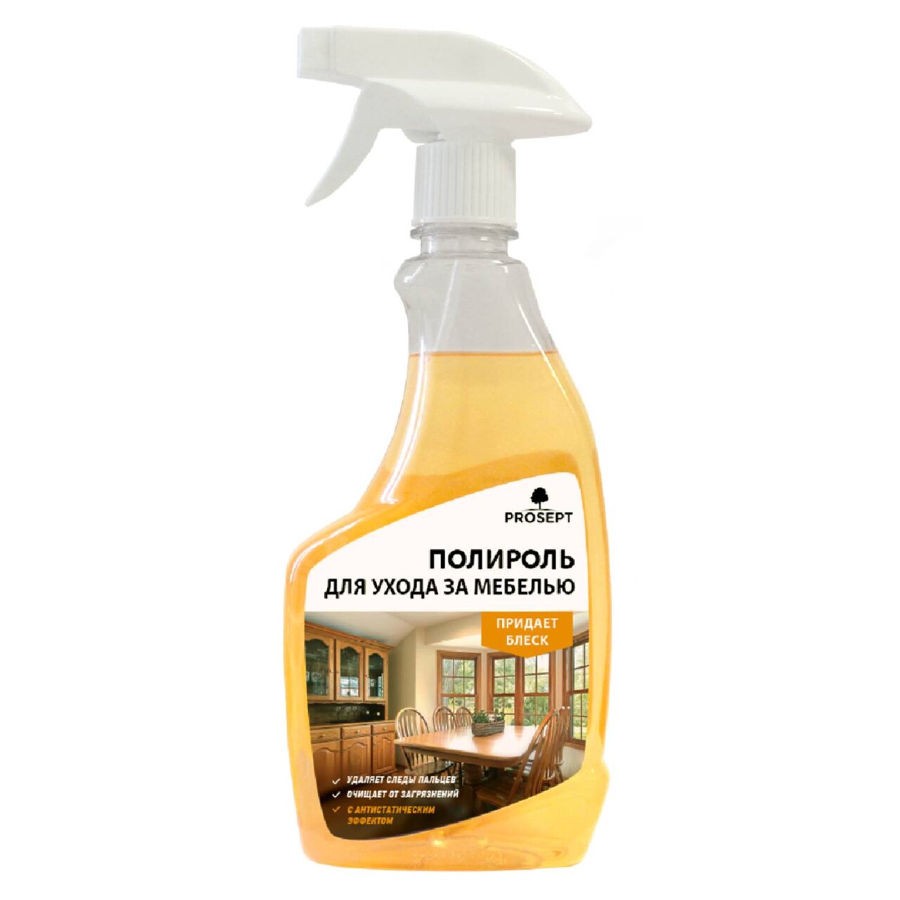 Prosept Universal Polish полироль для мебели и ухода за деревом, чистящее средство 500 мл