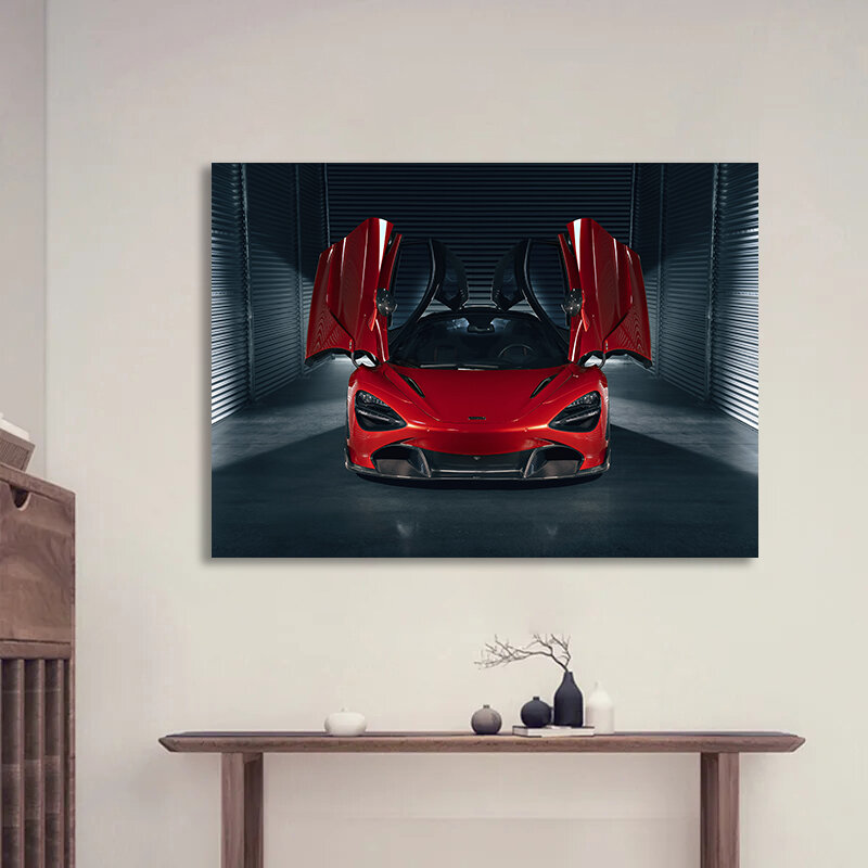 Картина макларен / машина, картины для интерьера / мальчику, 40х60 см.