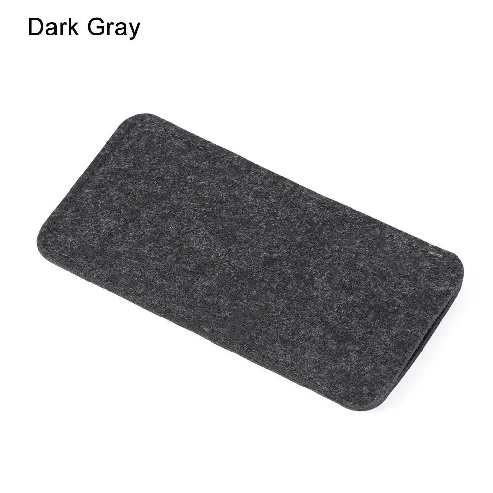 Войлочный чехол для очков Dark Gray, серый