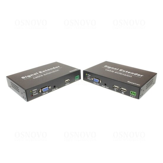 Комплект для передачи VGA Osnovo TA-VKMDA+RA-VKMDA
