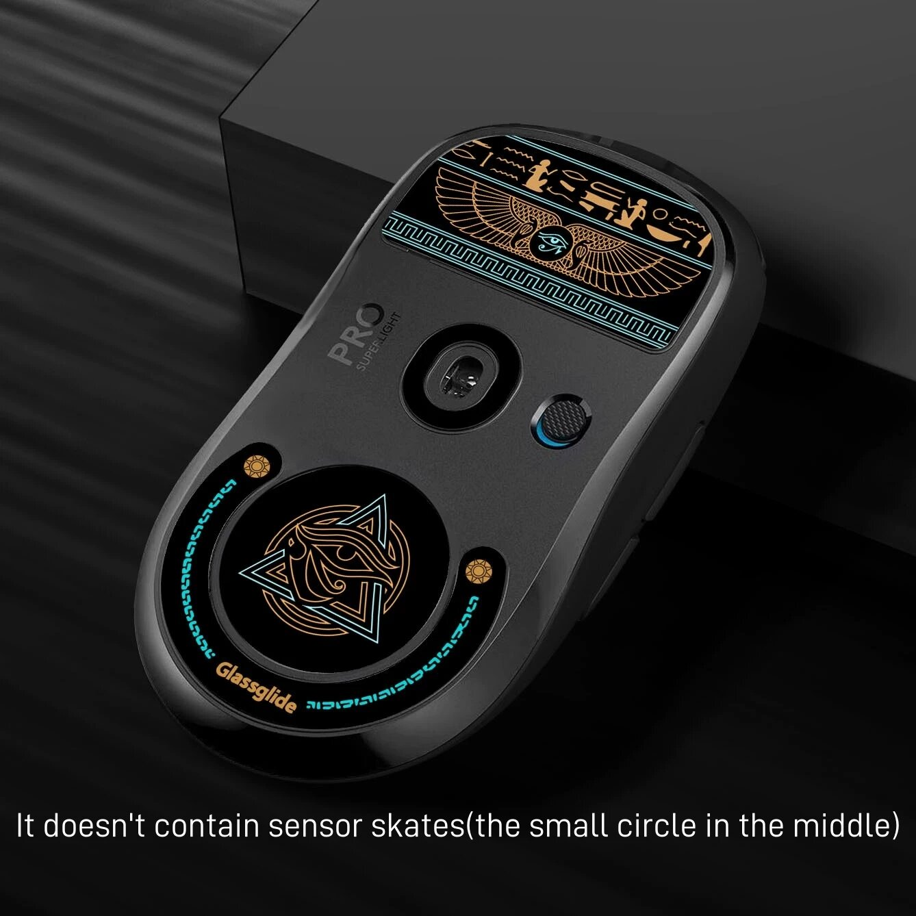 Коньки из закаленного стекла для Logitech G Pro X Superlight 1st Generation model 7