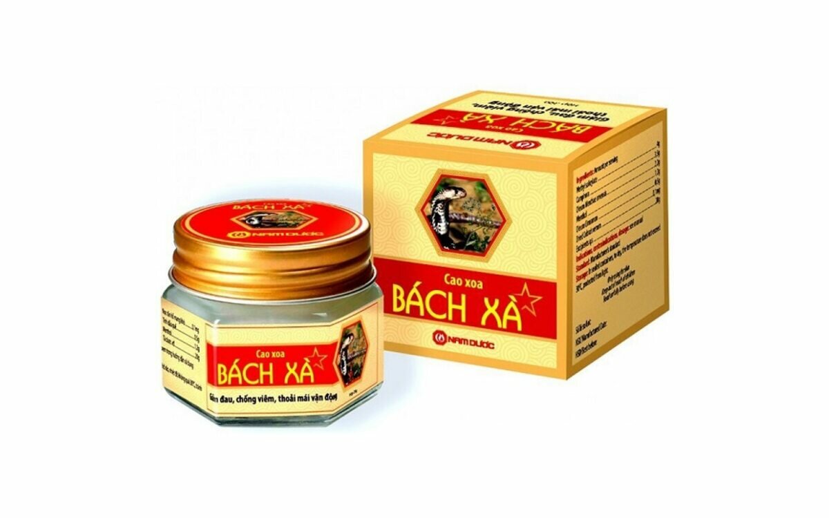 Вьетнамский бальзам Bach Xa с ядом кобры — натуральное средство для облегчения боли, (20 гр)