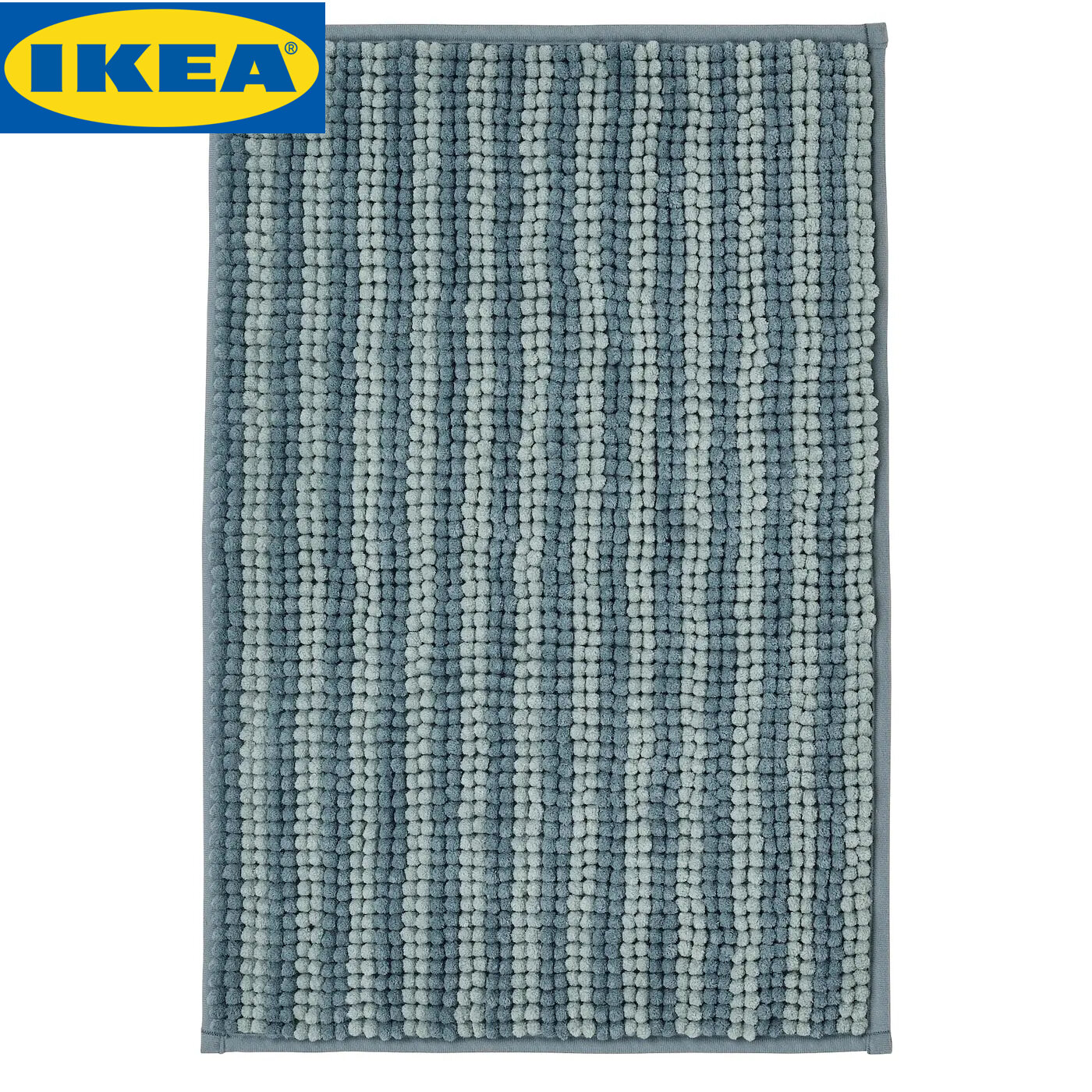 Коврик для ванной икеа "Тофтбо/TOFTBO", быстросохнущий, полиэстер, 60x40 см
