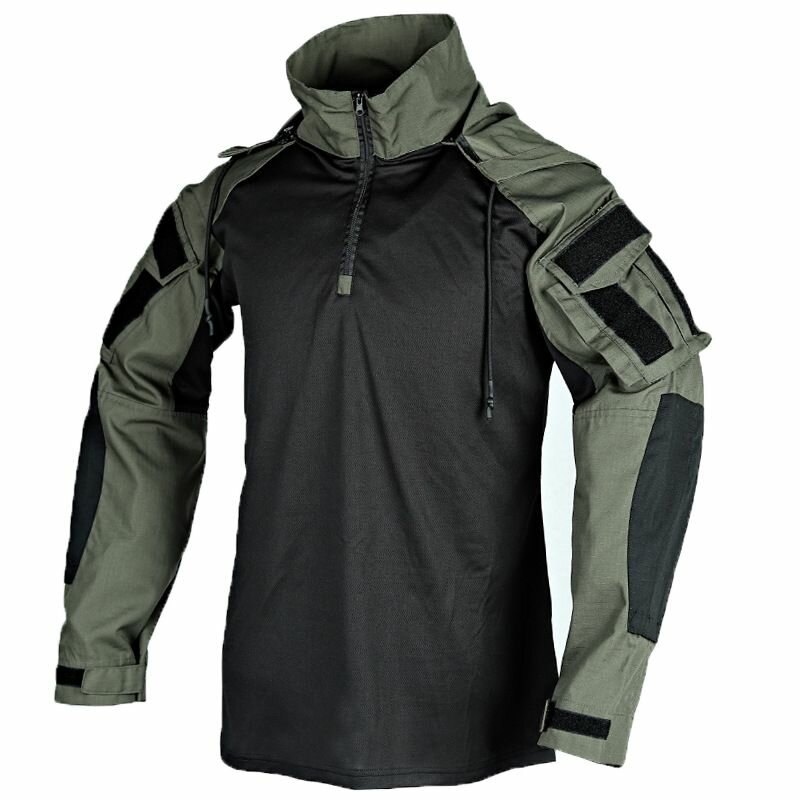 Охотничий Костюм С Капюшоном , Мужская рубашка , Тактическая Футболка