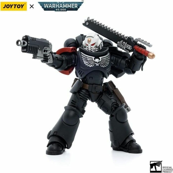 Подвижная фигурка JOYTOY Warhammer 40000 Salamanders Intercessors Sergeant Ashan, TZC0122-A