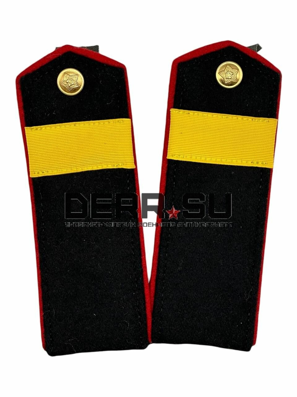 Погоны повседневные, старший сержант, Артиллерия, абтв РККА, СССР, обр. 1943