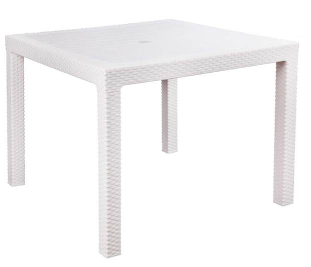 Стол TWEET Kvatro 940*940мм Белый Размеры: Высота 740мм Глубина 940мм Ширина 940мм