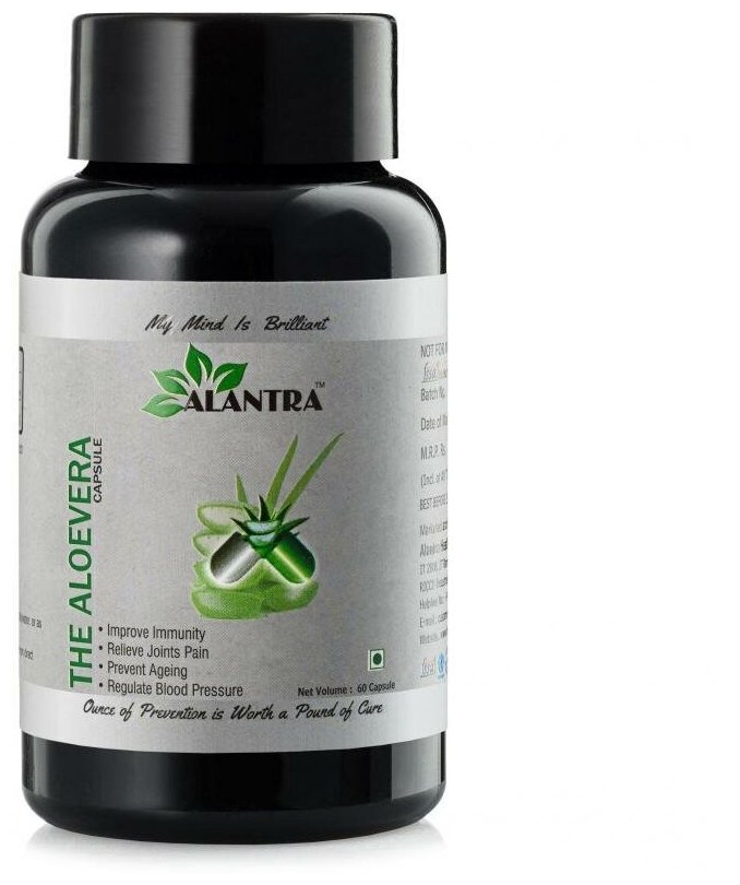 Алоэ Вера чурна (капсулы) Алантра, 60 шт по 500 мг