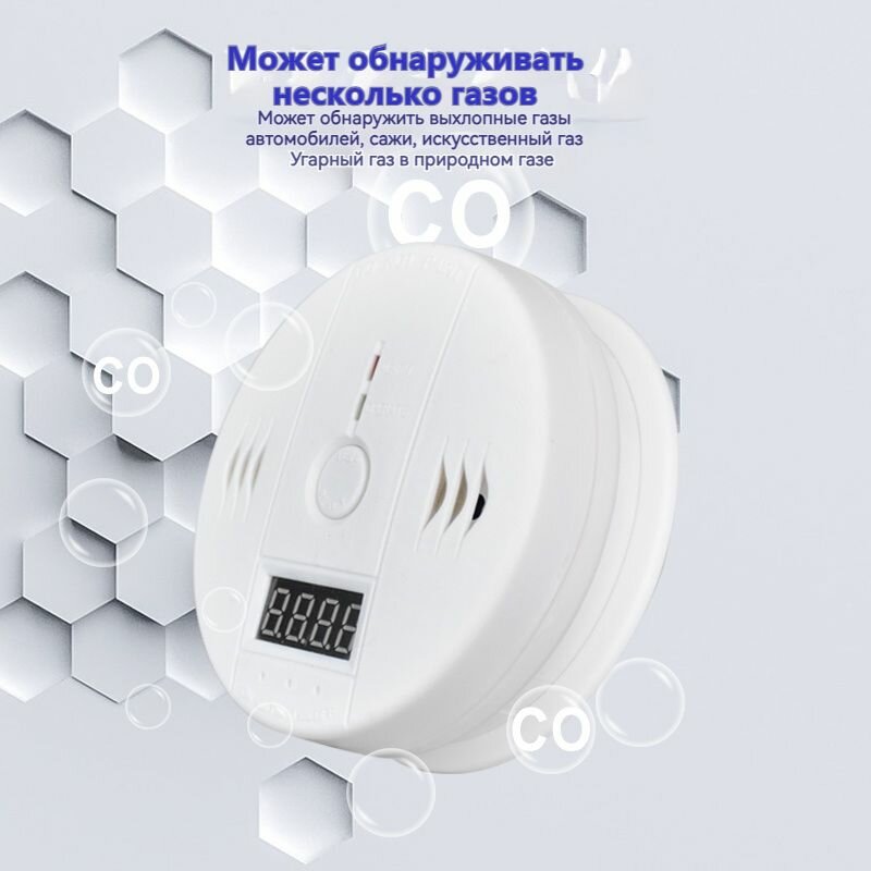 Датчик угарного газа-Сигнализатор измеритель CO
