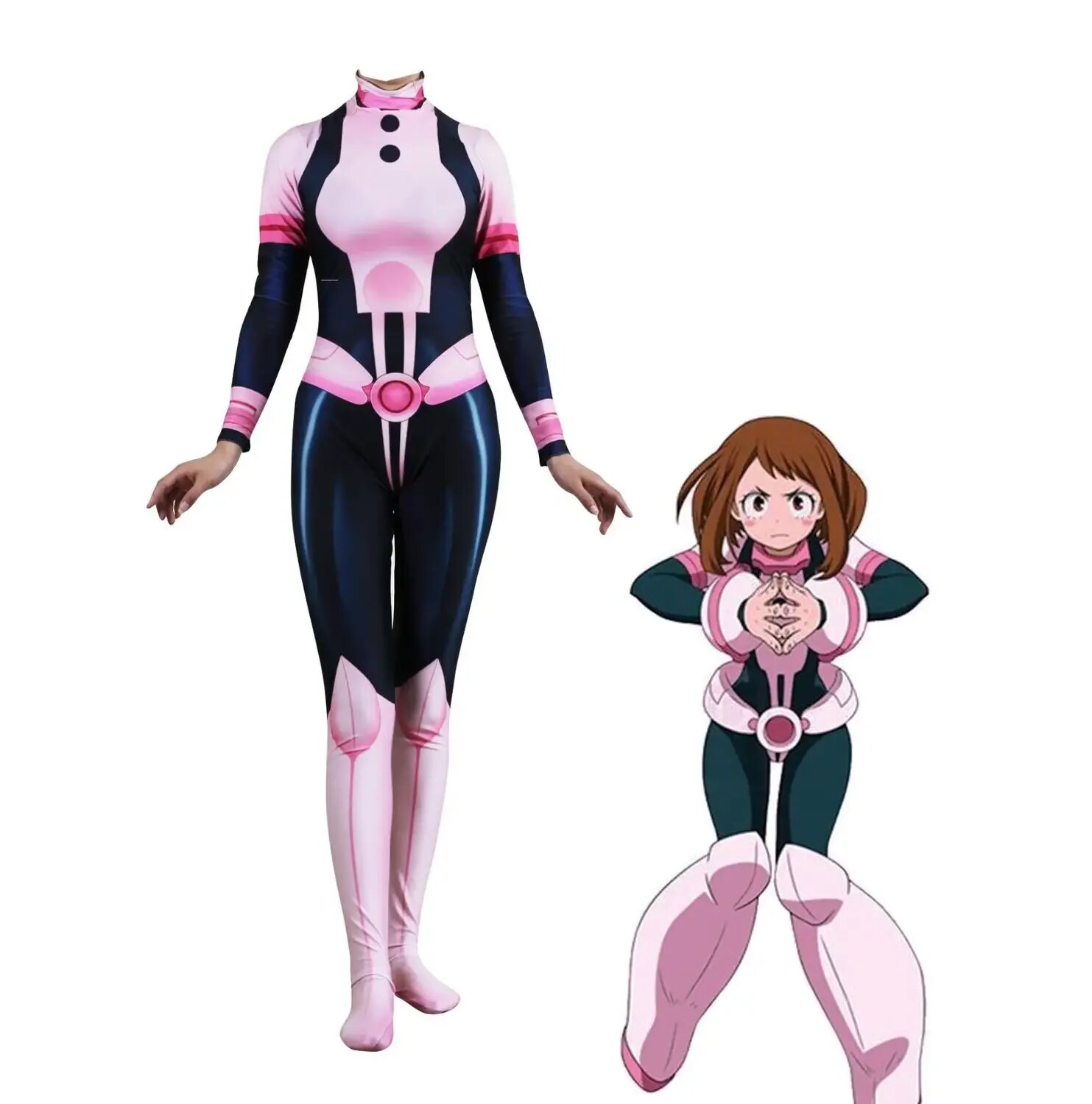 Женский косплей костюм My Hero Academia Ochaco Uraraka М, Clothing