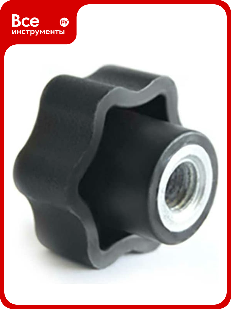 Звездообразная ручка с резьбовой втулкой EMES PTB66310