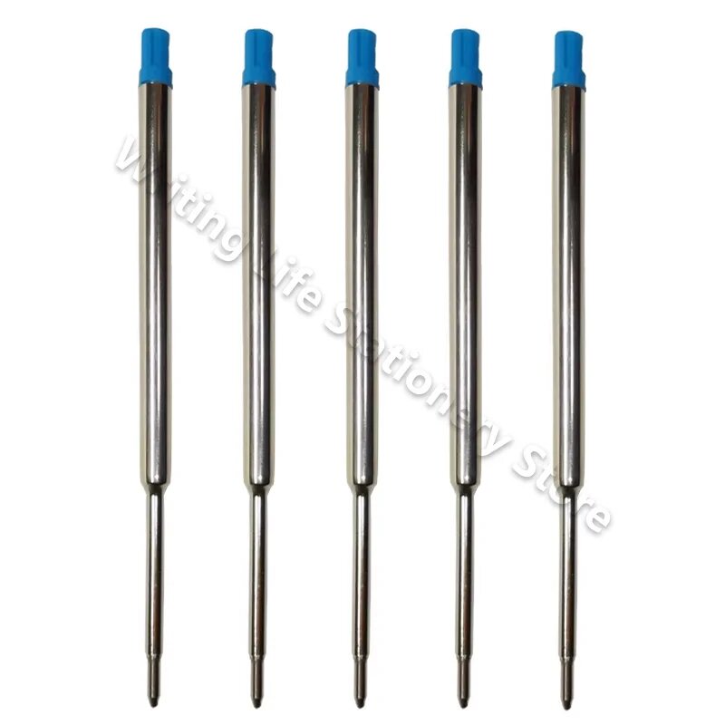 Стержень для шариковой ручки Юмг 112 мм 1,0 мм Синий, Blue 5 pcs