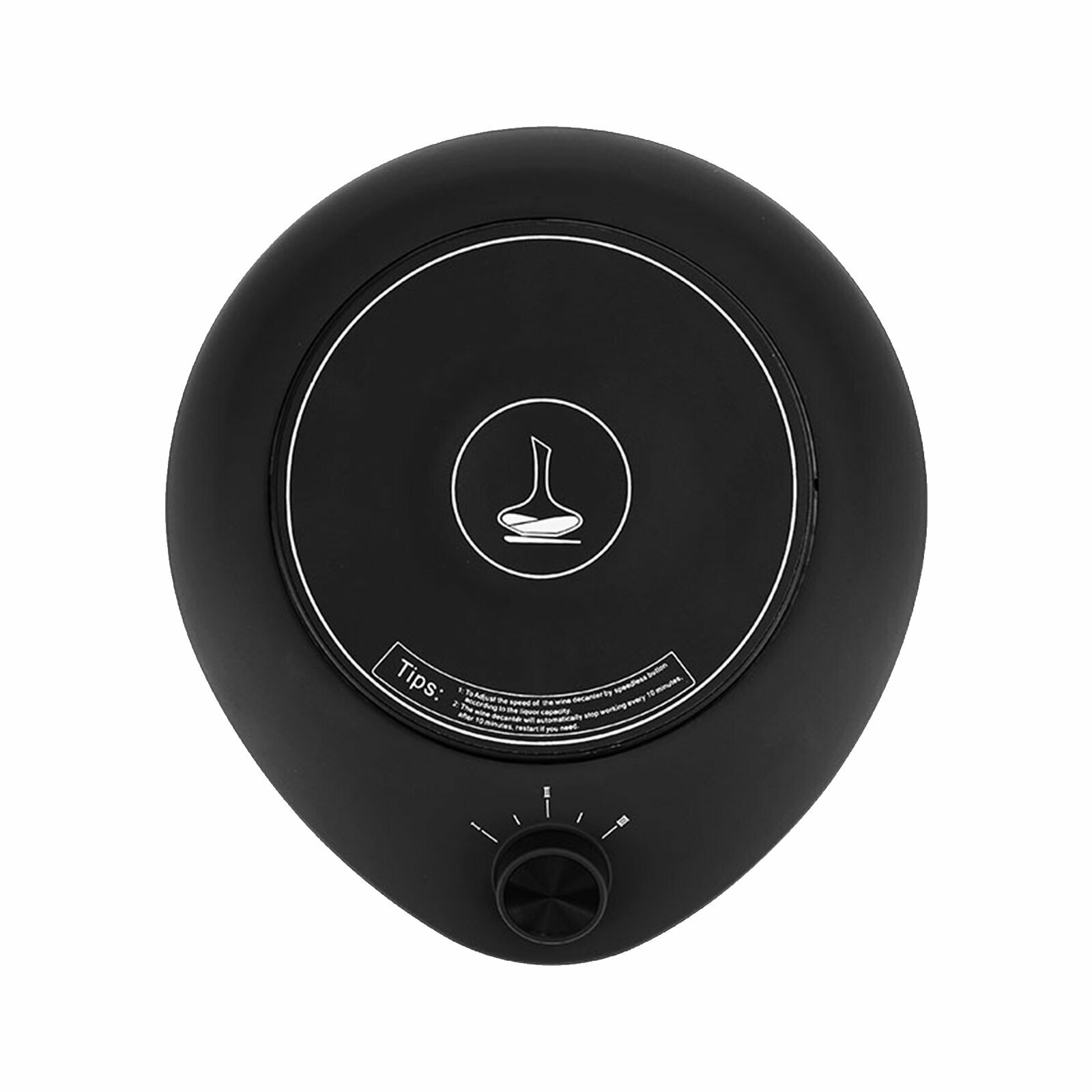 Электрический аэратор для вина автоматический вращающийся декантер спиннер для любителей вина, цвет: Винный красный; Черный (Доступно), материал: ABS, PP, размер упаковки: 22.5*22.5*6см / 8.85*8.85*2.36дюйма, вес упаковки: 596г / 1.31фунта, источник