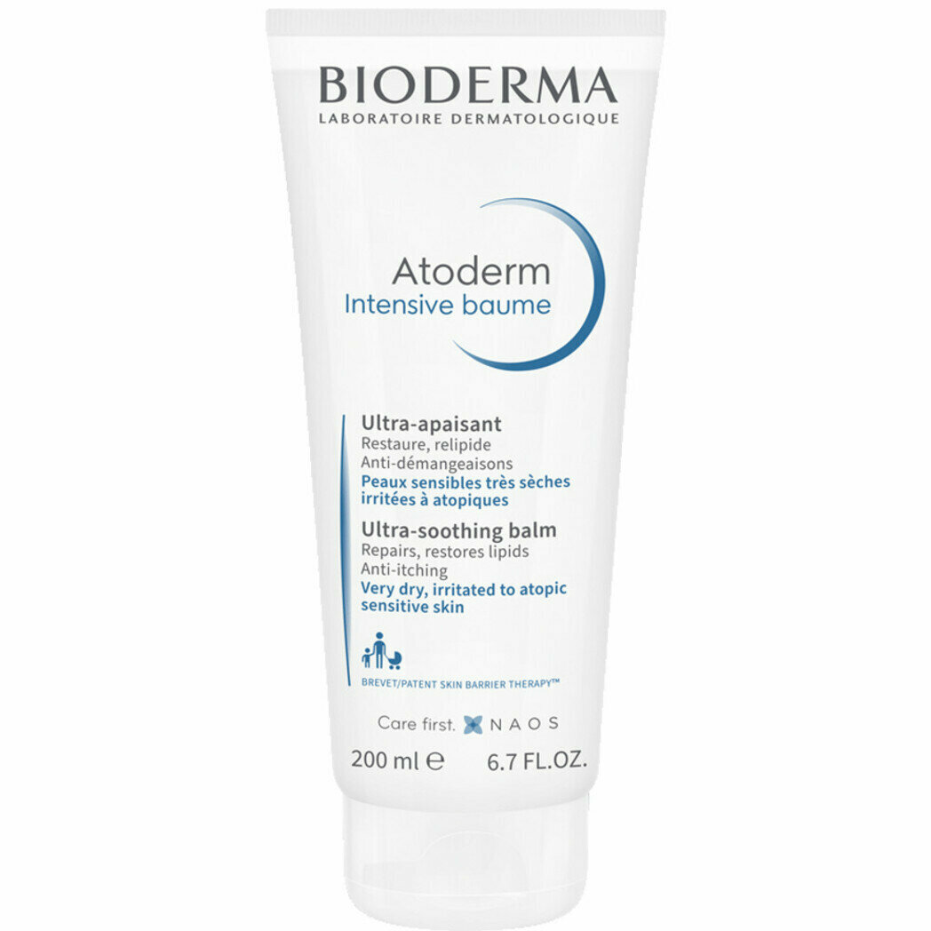 Bioderma Атодерм Интенсив бальзам липидовосстанавливающий 200 мл