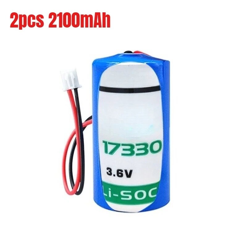 Литиевая батарея SAFT LS17330 3.6V 2100 мАч 2pcs 2100mAh