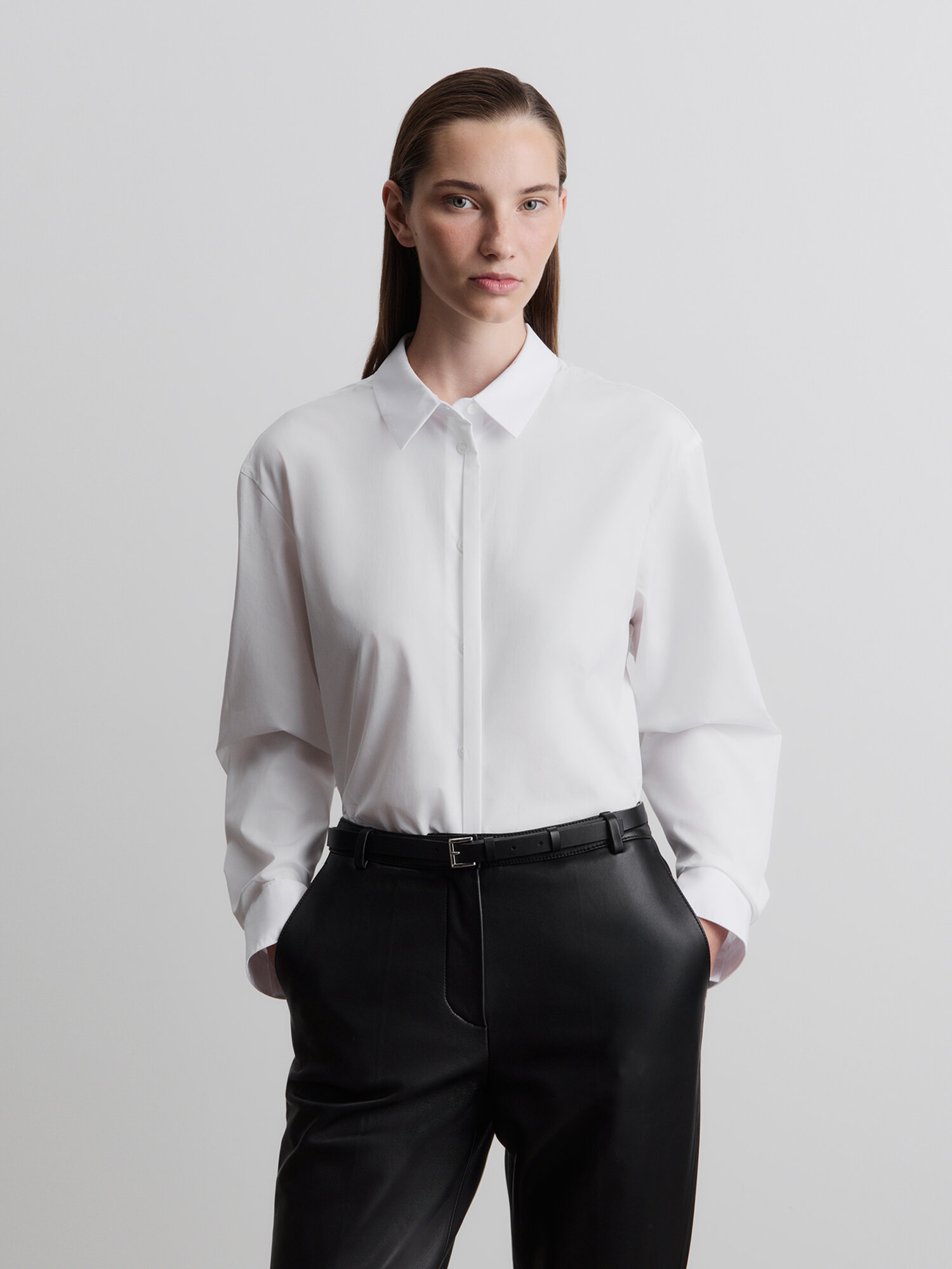 Рубашка из хлопка Albini