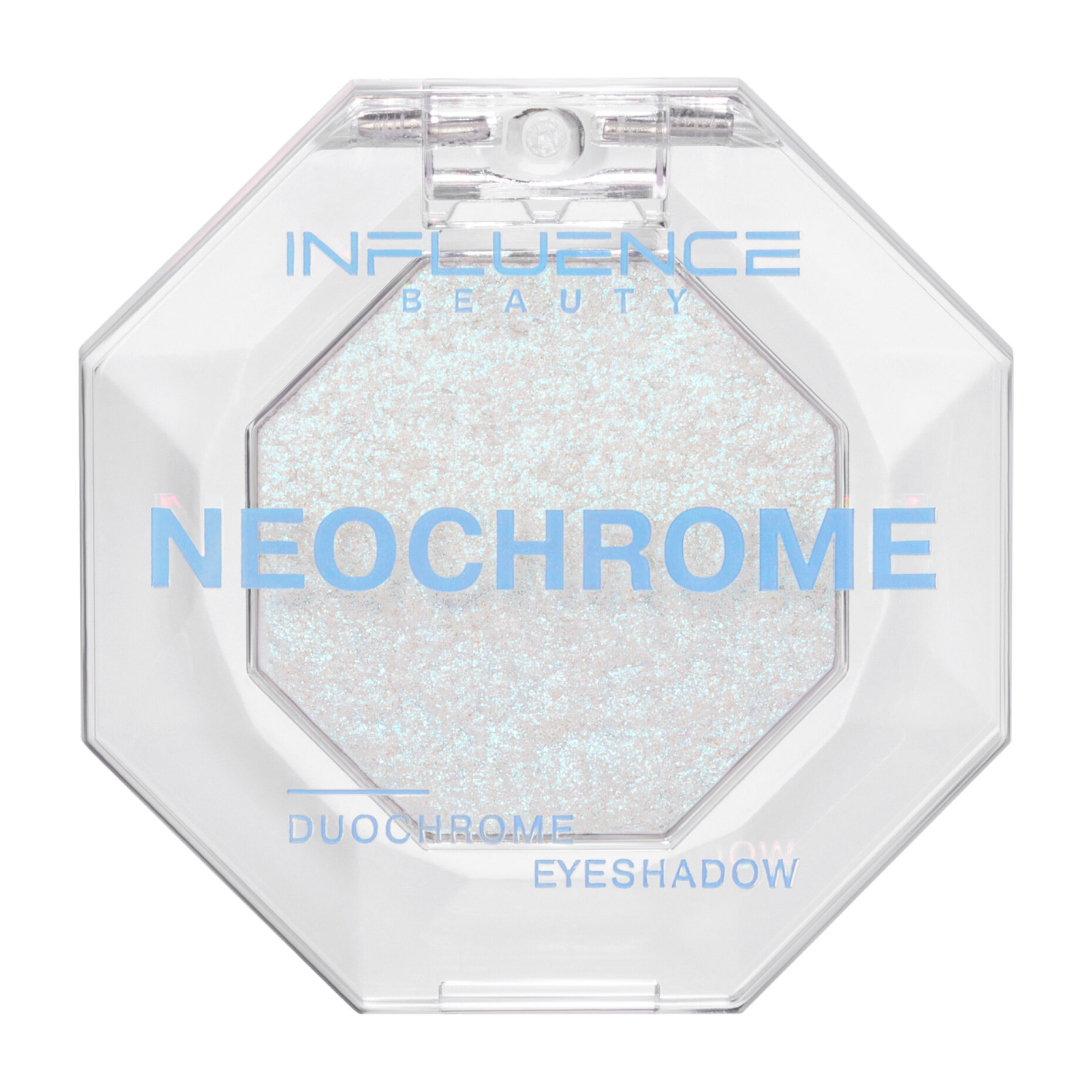 INFLUENCE BEAUTY Тени для век Neochrome дуохромные, 1,3 г, 01 Голубо-жемчужный Дуохром