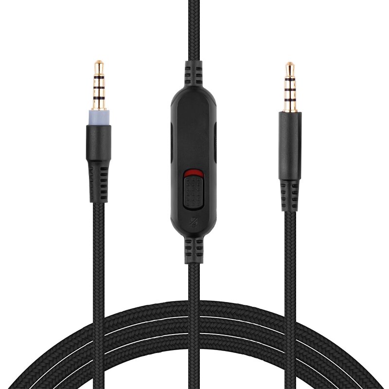 Замена аудиоадаптера для наушников Kingston HyperX Alpha Flight Skyline Mix, плетеный кабель Тонкая проволока/настройка