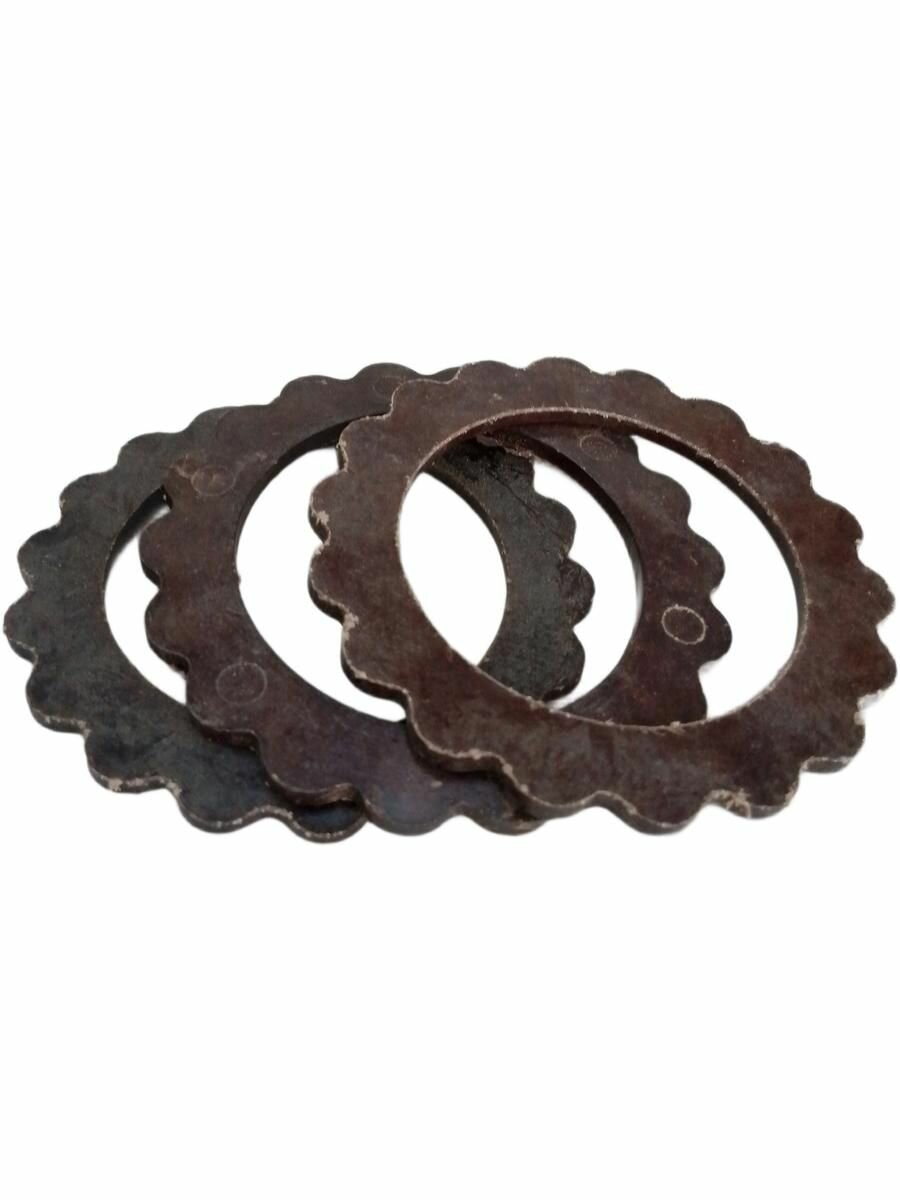 Диски 3 шт сцепления Мопед (ромашка)