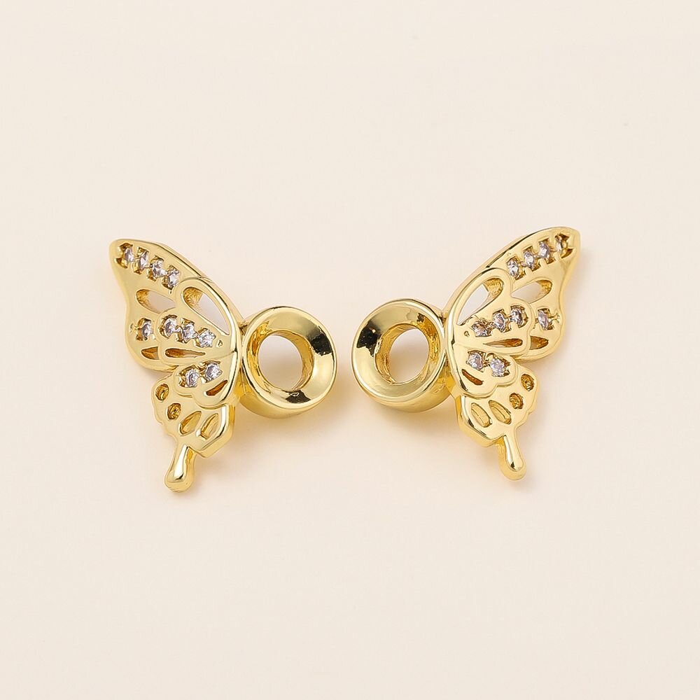 Бусины металлические разделители, цвет золота 18k, 1 штук. Для рукоделия, браслетов и бижутерии. для создания бижутерии золотистые разделители металлическая фурнитура