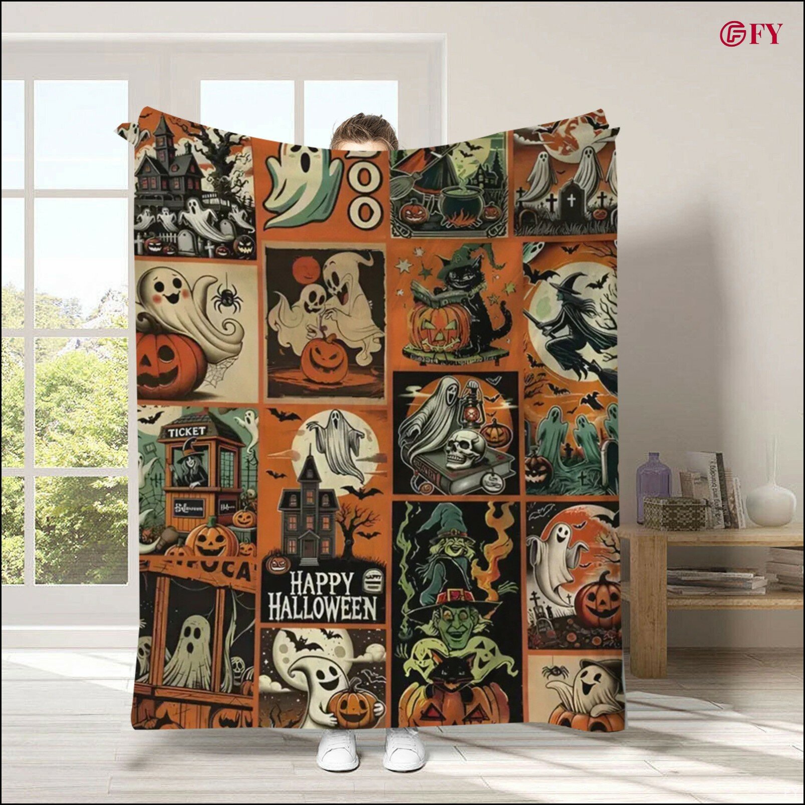 Одеяло "Amazon Halloween Stitching", полиэфирное волокно, 70x100 см