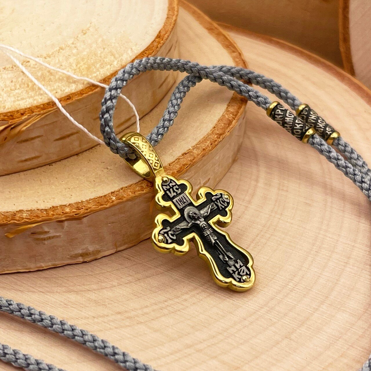 Комплект украшений, серебро, 925 проба, золочение, чернение, оксидирование