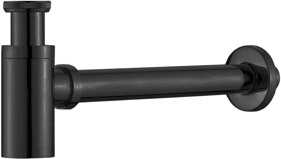 Сифон для раковины Arrow AG5828MB 1 1/4"-32, черный матовый